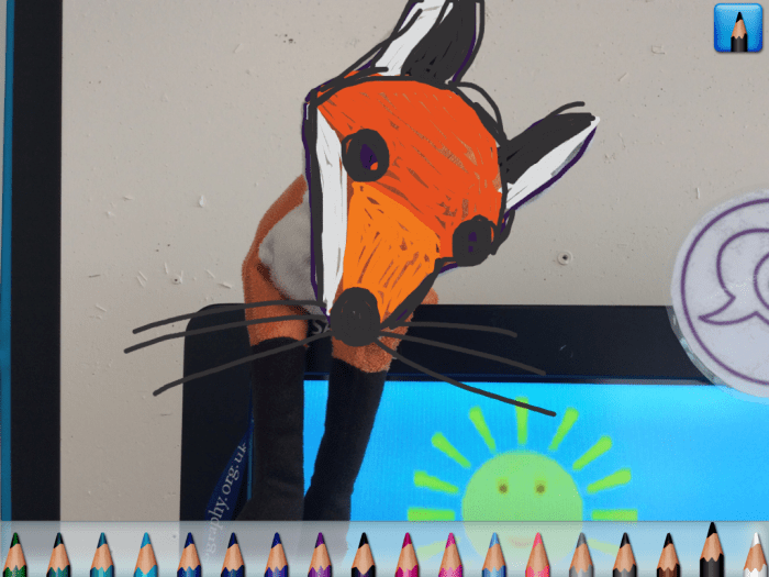 Draw and Tell app | Enabling Environments